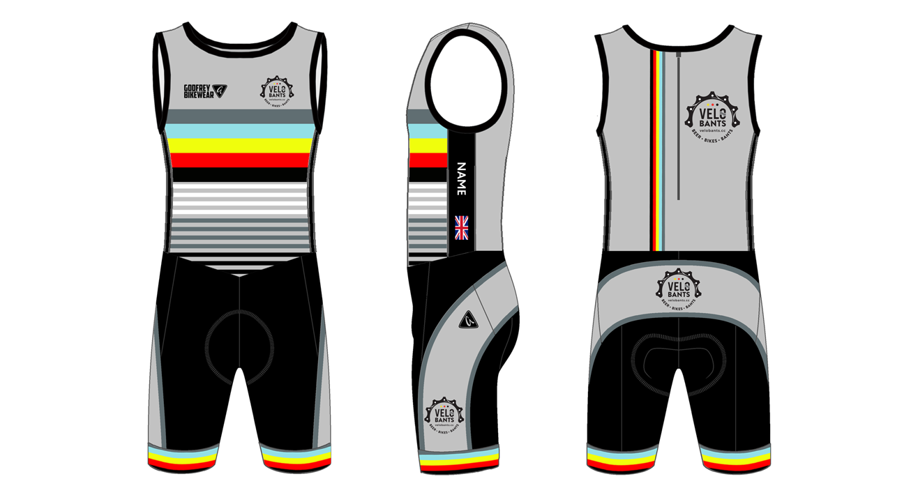 Custom Triathlon Suit - VeloBants.CC - Godfrey