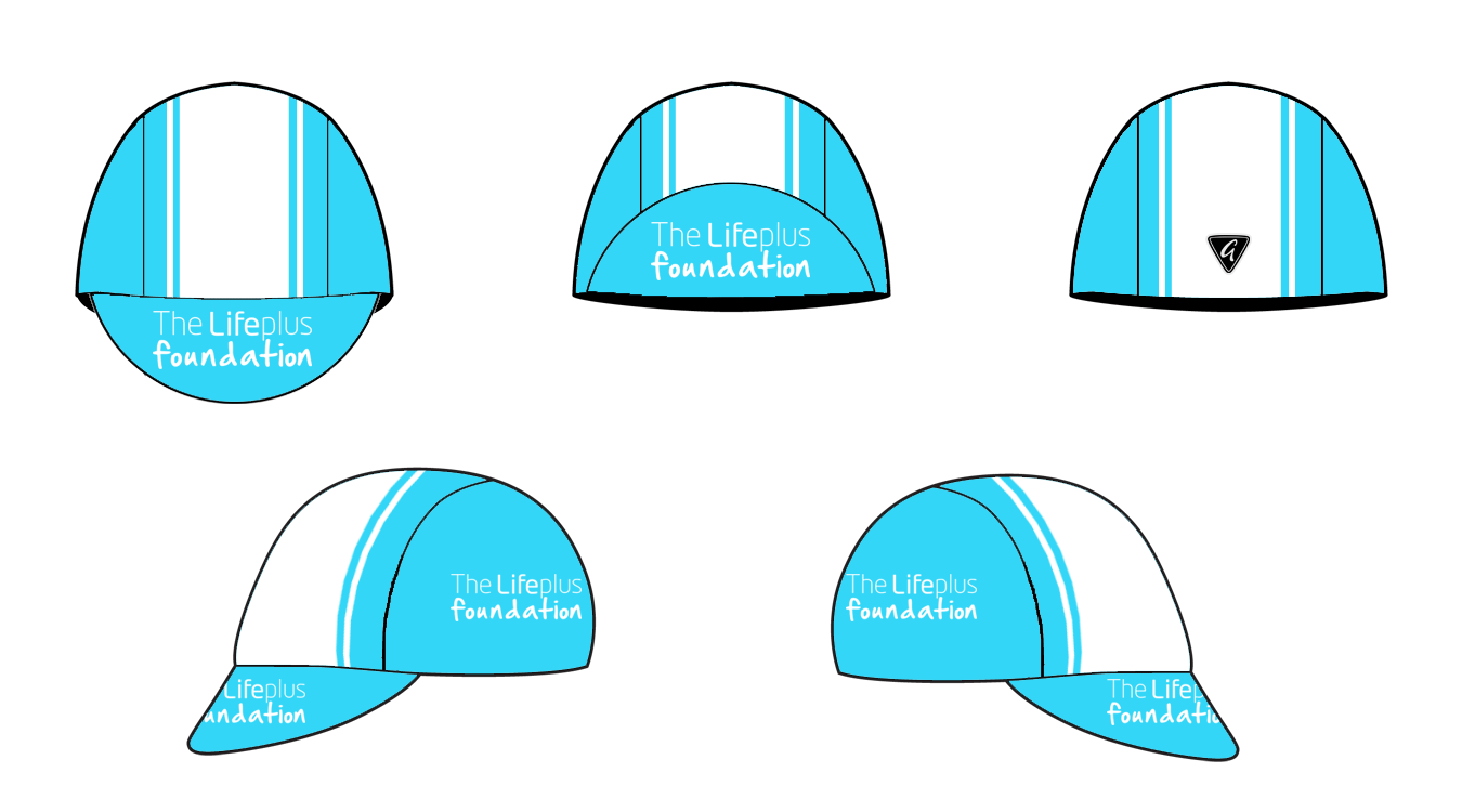 Custom GS-Lite Cycling Cap - Cycle Lifeplus - Godfrey