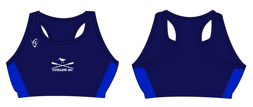 Pro Crop Top - Curlew Rowing Club - Godfrey