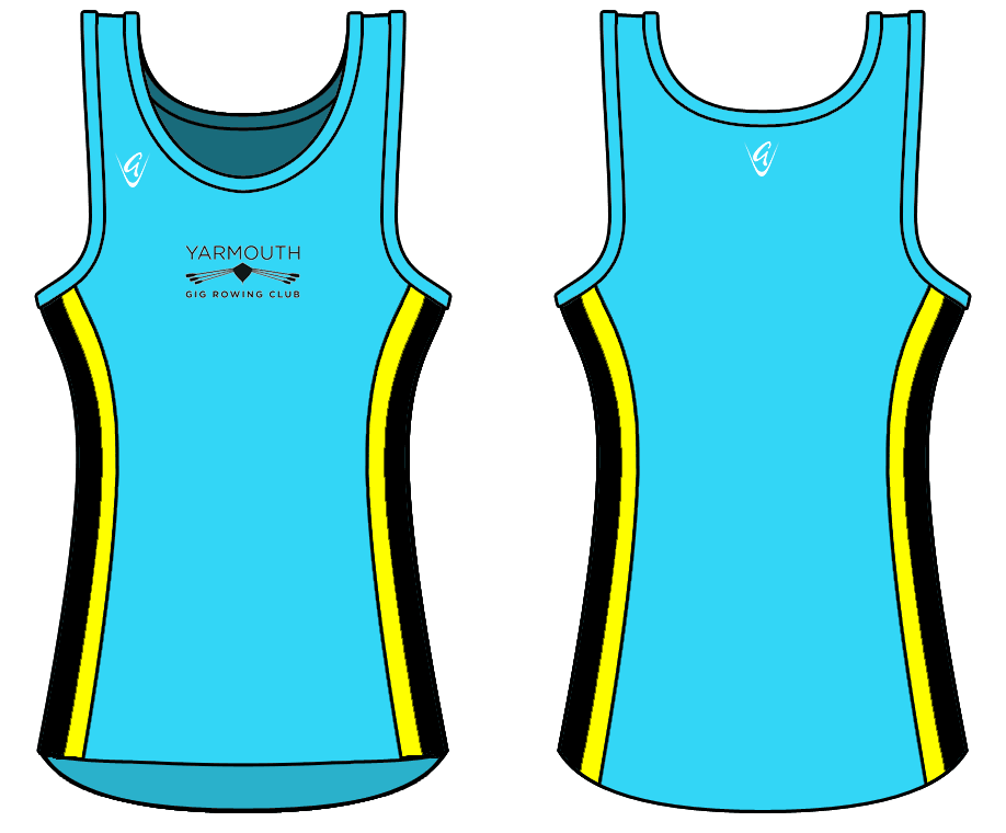 Custom Singlet - Yarmouth Gig Rowing Club - Godfrey