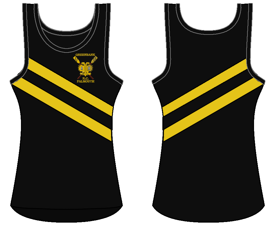 Custom Singlet - Greenbank Falmouth Rowing Club - Godfrey