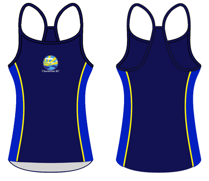 Custom Strappy Singlet - Chesterton Rowing Club - Godfrey