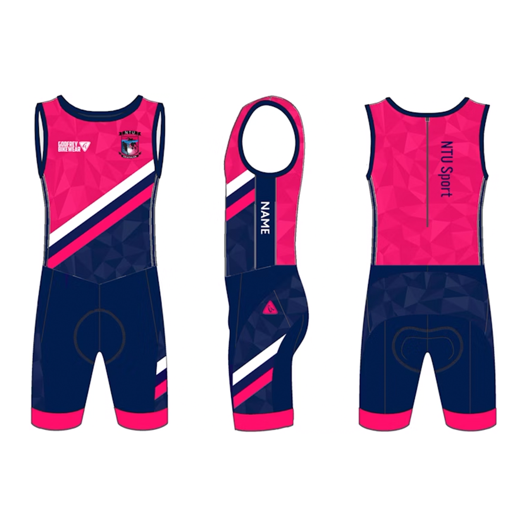 Custom Triathlon Suit - Nottingham Trent University Triathlon - Godfrey