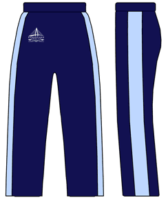 Custom Waterproof Trackies - Sunderland Rowing Club - Godfrey