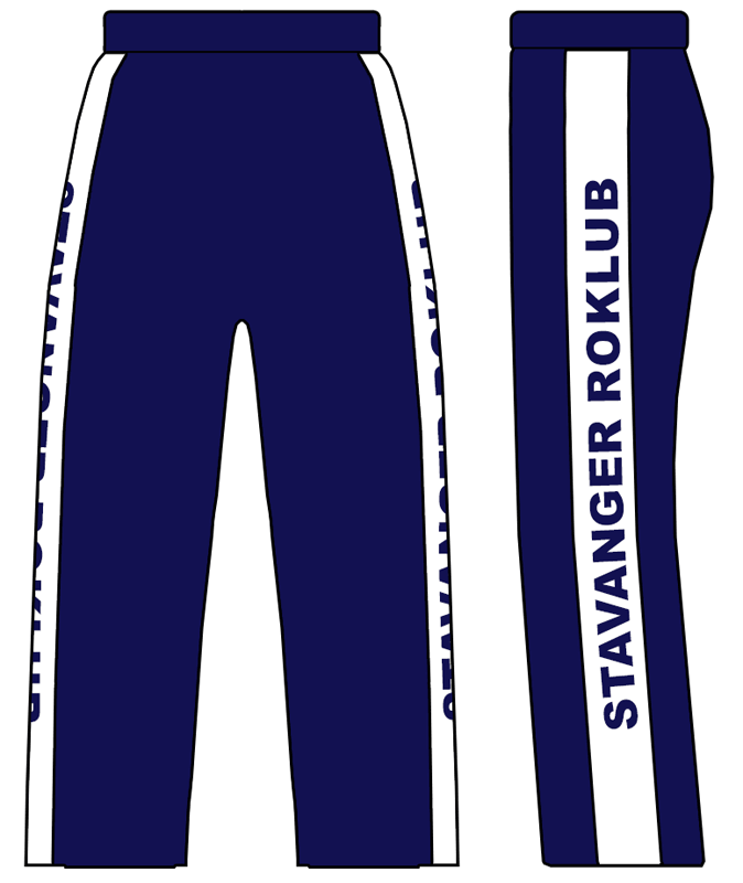 Custom Waterproof Trackies - Stavanger Roklub - Godfrey