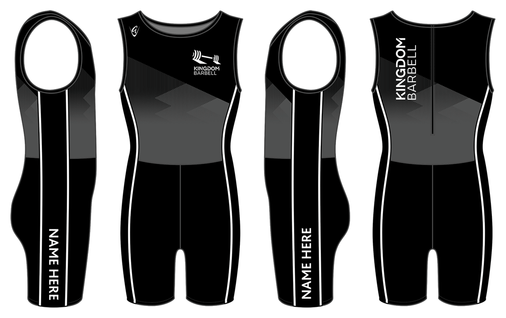 Custom Weightlifting Suit - Kingdom Barbell - Godfrey