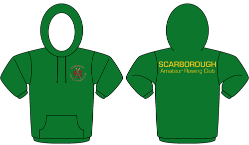 Contrast Hoodie - Scarborough Amateur Rowing Club - Godfrey